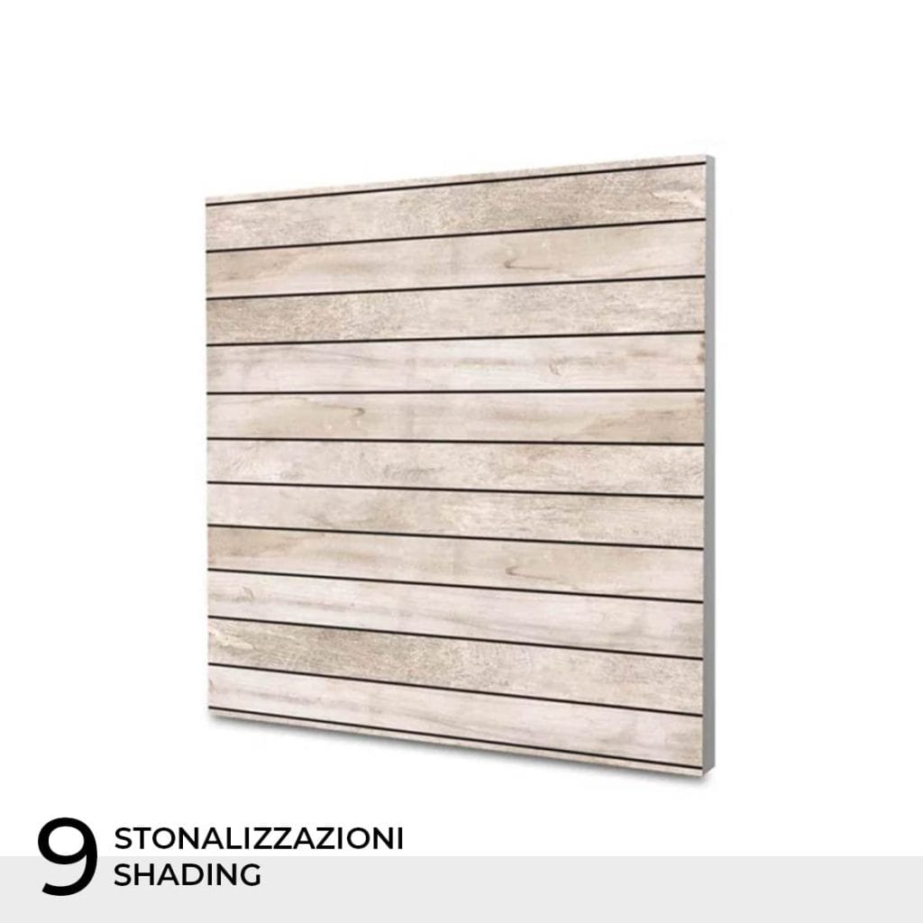 Pannelli per Controsoffitto 60x60 cm effetto legno bianco