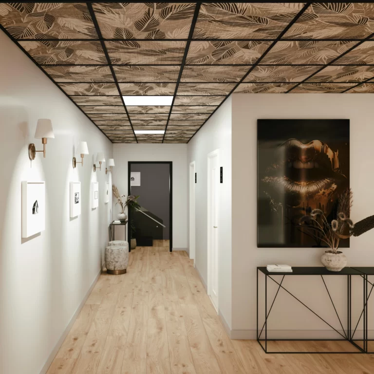 Sky-Tile : dalles de plafond décorées 60x60